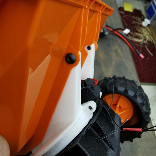 🚧 Ausa Mini Dumper Bruder RC Construction Functional model making・ STL ...