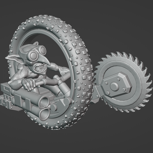 ⚔ Mini Gobo Biker Infantry・Free 3D File for 3D printing・Cults