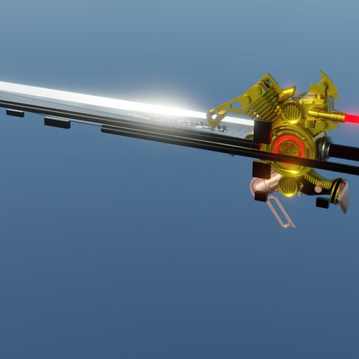 3D file Final Fantasy XV Noctis Engine sword/Ultima sword 3D print ...