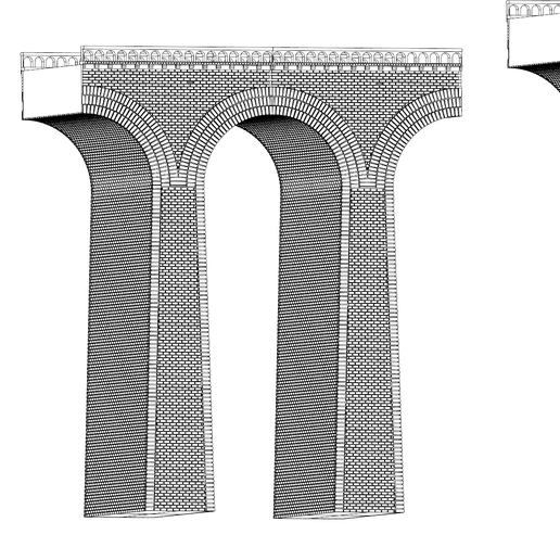 Archivo STL Model railroad viaduct bridge 🌉 ・Modelo para descargar e ...