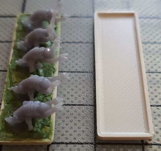 🎲 Epic / Warmaster / 6mm wargame - ''tub'' bases・Free 3D File for ・Cults