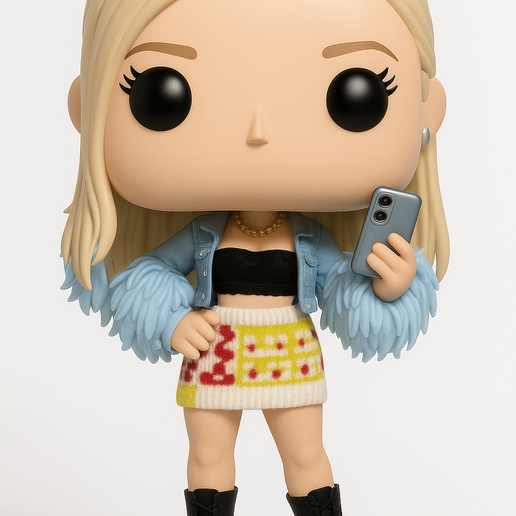 🌹 Rosé from Blackpink FUNKO・ OBJ File for 3D printing・Cults