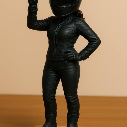 👧 Biker girl.・ STL File for 3D printing・Cults