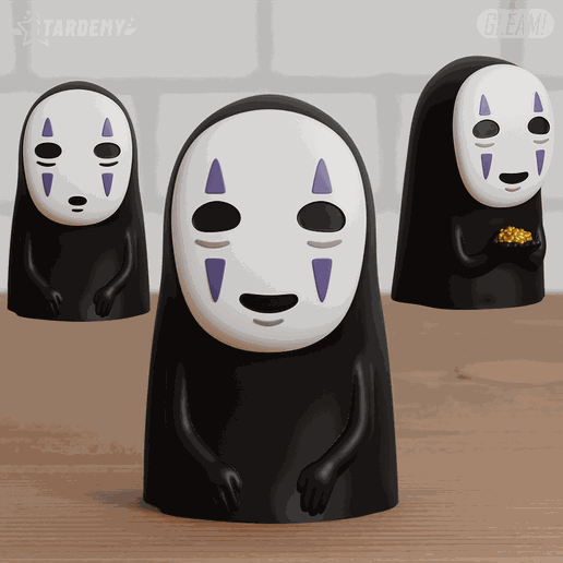 👹 Kaonashi No Face Ghibli Chibi Chihiro・ 3D File for 3D printing・Cults