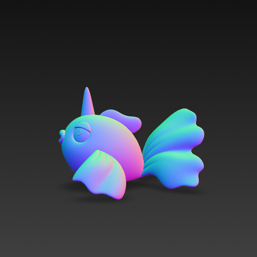 🐉 Goldeen pokemon・ STL File for 3D printing・Cults