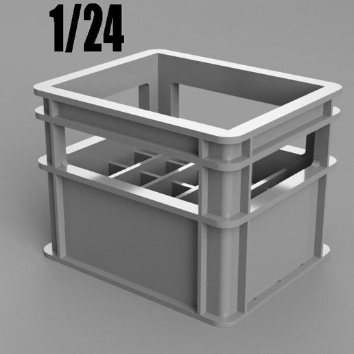 STL file 1/24 Beer Case (japan) 🍺 ・3D printable design to download・Cults