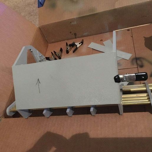 🏗️ Battlestar Galactica Viper Launch Tube・Free STL File for ・Cults