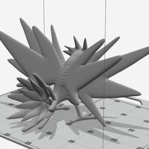STL file Zapdos / Elector 🐉 ・3D printable model to download・Cults