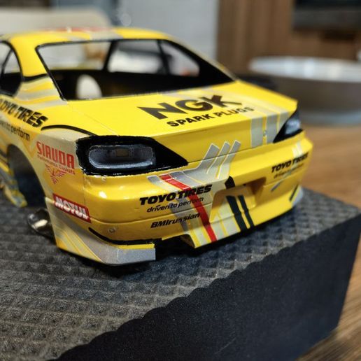STL file Nissan Silvia S15 LED Rear headlight 1/24 🌆 ・3D print design to download・Cults