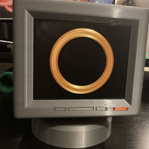 🦔 Sonic the Hedgehog - Ring Monitor Coin Bank・ STL File for 3D printing ...