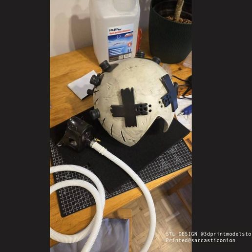 🪖 Gachiakuta Enjin Full Face Mask - Anime Cosplay Helmet・ 3D File for ...
