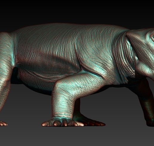 🐉 Lystrosaurus murrayi・ STL File for 3D printing・Cults