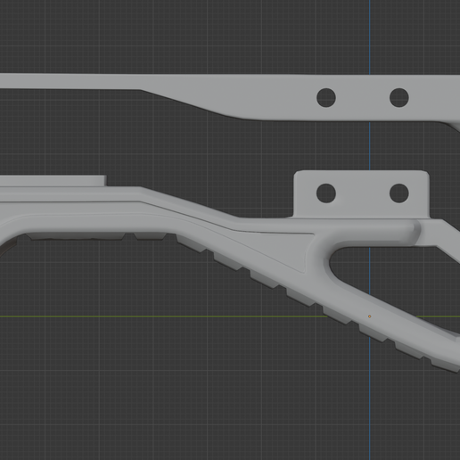 ⚽ FX-9 Angled Fore Grip・ STL File for 3D printing・Cults