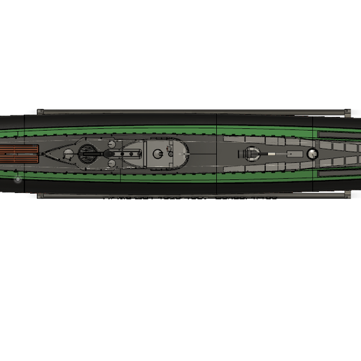👽 O21 Class Submarine WW2 Dutch 1940-1956 Static model・ 3D File for 3D ...