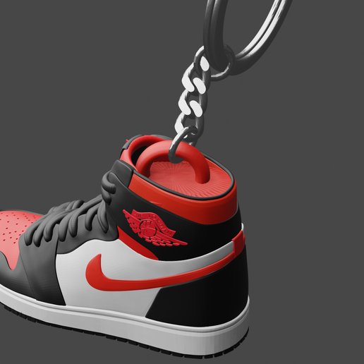 jordan keyring 3d