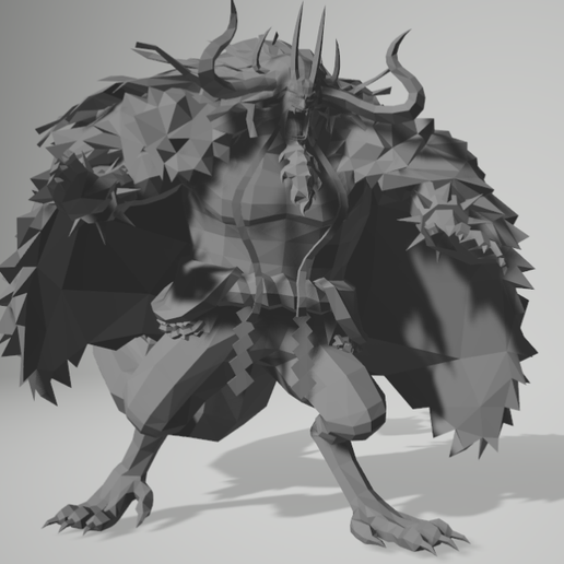 STL file One Piece - Kaido 👤 ・3D printable model to download・Cults