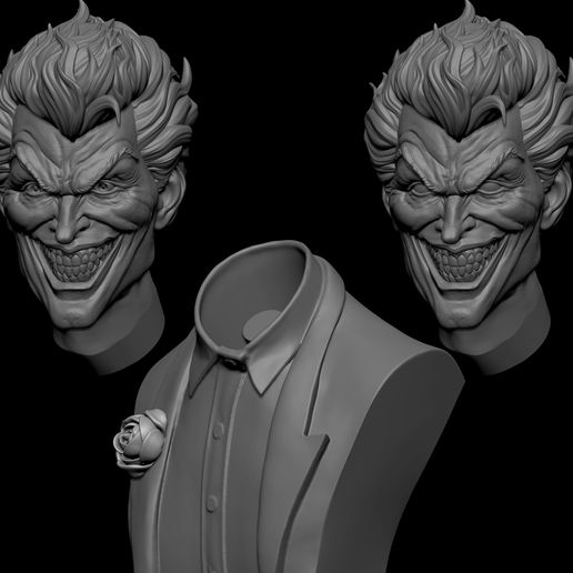 🃏 Joker・ 3D File for 3D printing・Cults