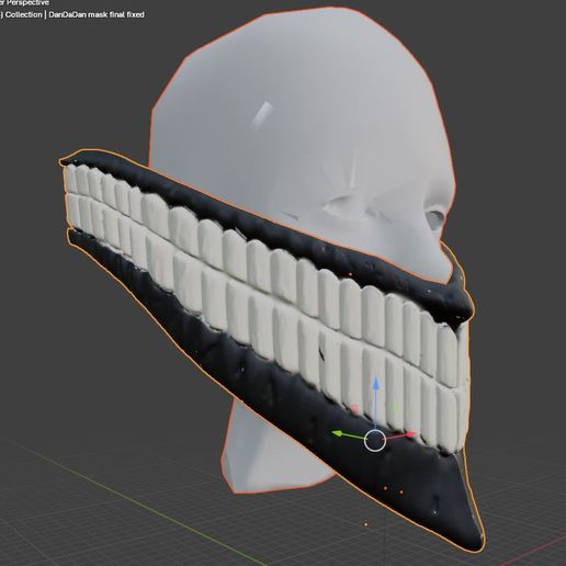 🎭 DanDaDan mask Ken Takakura mask・ STL File for 3D printing・Cults