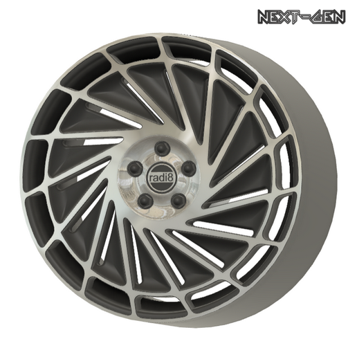 🧑‍🏭 Next-Gen Rim - Radi8 Wheels "R807" (Convex) - Real Rims For Scale ...