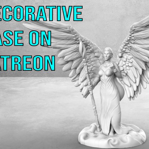 👼 Angel - Tabletop Miniature・ STL File for ・Cults