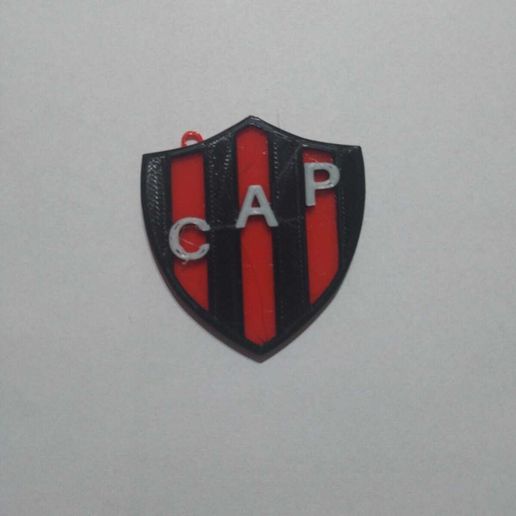 STL file Club Atlético Patronato Key Ring 🔑 ・3D printer model to ...