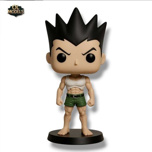 🏹 Gon Freecss Adult Chibi Figure Hunter x Hunter Modèle 3D・Fichier STL ...