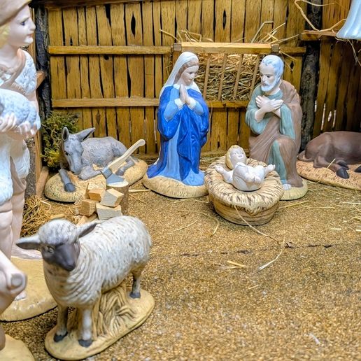 🎄 Nativity set - Nativity figures - Christmas - Jesus' birth - Nativity ...