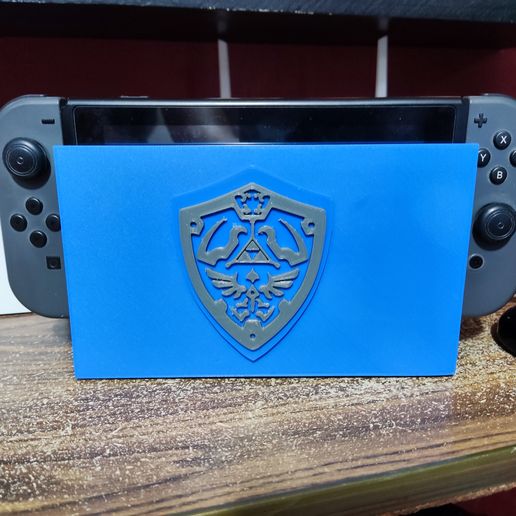 STL file Zelda shield case for switch (Zelda shield case for switch) 🛡️ ...
