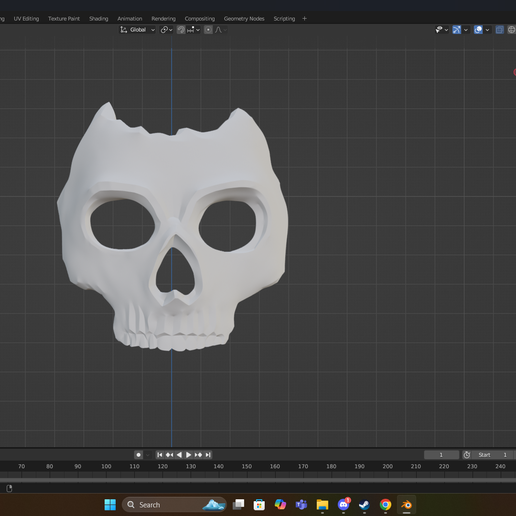 👻 Ghost mask HD MW2・Free STL File for 3D printing・Cults