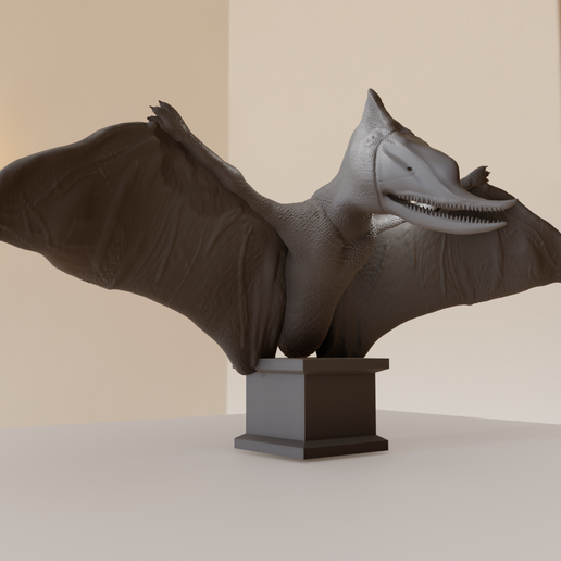 STL file pterodactyl dinosaur flying bust stl 🦖 ・Template to download ...
