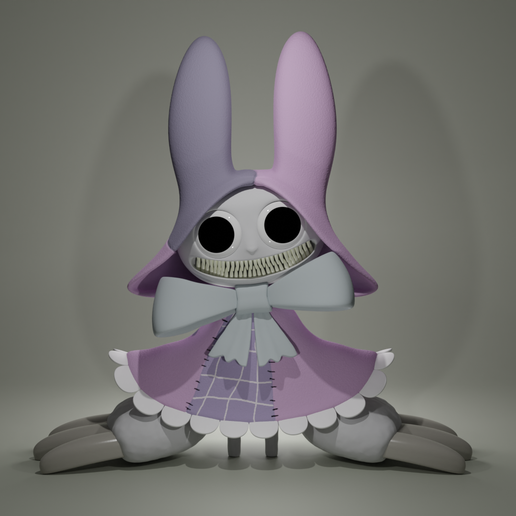 🎃 Creepy Doll・Free STL File for 3D printing・Cults