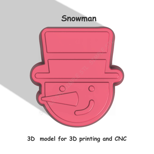 STL file Snowman Stl File ☃️ ・3D printable model to download・Cults
