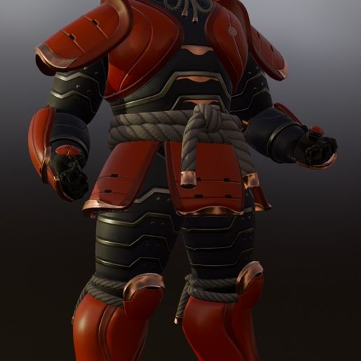 🗡️ Baymax Samurai・ 3D File for 3D printing・Cults