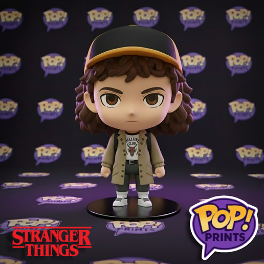 👾 Stranger Things Chibi・ STL File for 3D printing・Cults