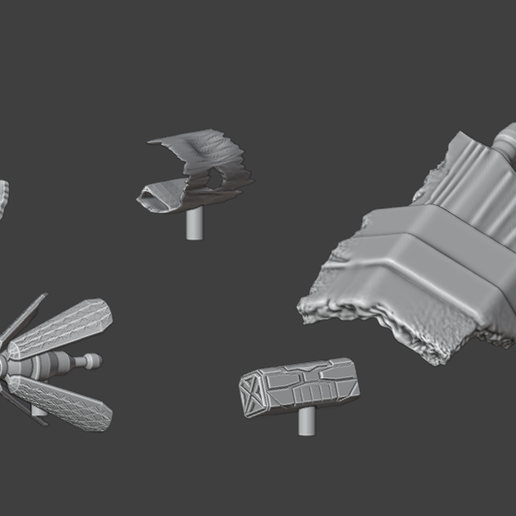 🛰 Space Combat Space Objects Set STL – 3D Printable Terrain and Markers ...