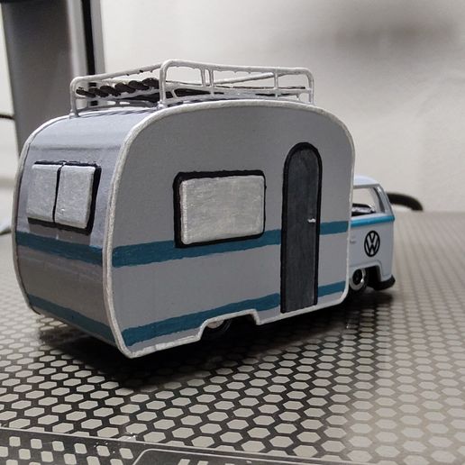 🌆 VW T2 camper 1/64・ STL File for 3D printing・Cults