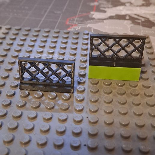 🏗 Lego fence 90s・3D Print with the Ender 3 3D printer・Cults