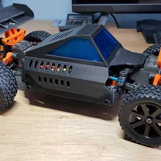 🚗 PROTO36 RC CAR Chassis Cover・Free STL File for ・Cults