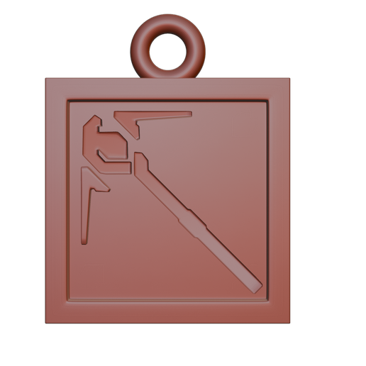 STL file Arknights Keychain Caster Icon - 3D Printable STL File 🗝️ ・3D ...