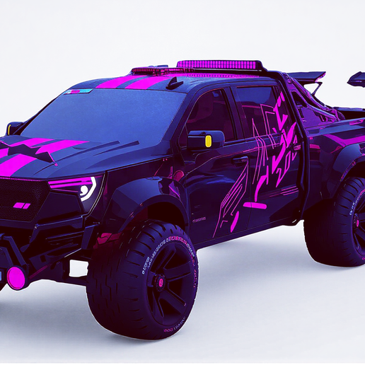 🗿 2035 Chevy Colorado ZLS1 Concept・ STL File for 3D printing・Cults