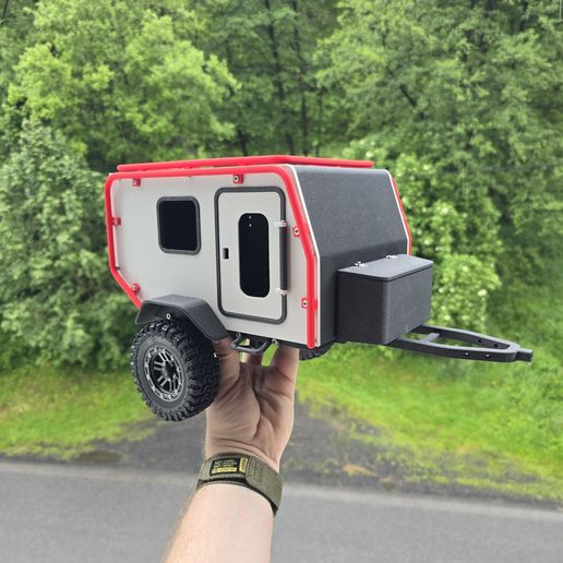 🚁 NBC.7 - 1:10 Scale offroad camper for crawlers・Free STL File for 3D printing・Cults