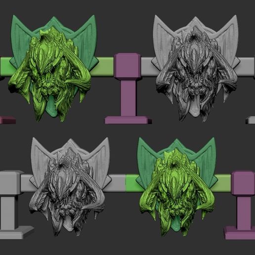 👤 Bust Arkveld・ STL File for 3D printing・Cults