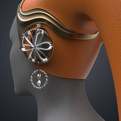 ⭐ Garsa Fwip’s Lekku and Headpiece - Star Wars・ STL File for 3D ...