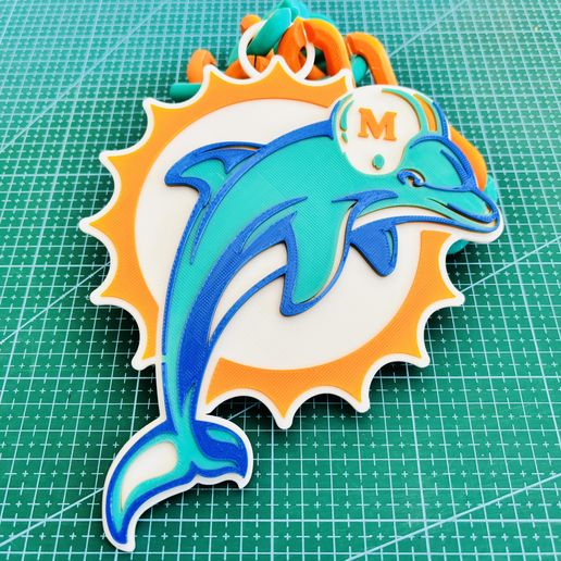 🏈 MIAMI DOLPHINS RETRO NFL CHAIN・ STL File for 3D printing・Cults