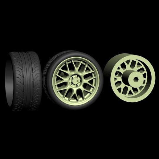 🚗 Forester SF5 STI Scale 1/64・ 3D File for 3D printing・Cults