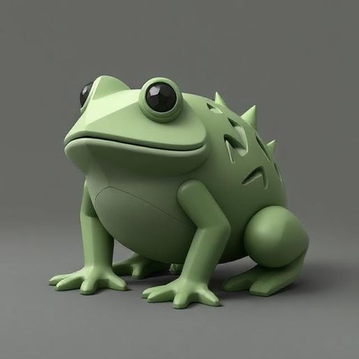 Spiky Frog 🐸 ・ STL File for 3D printing・Cults