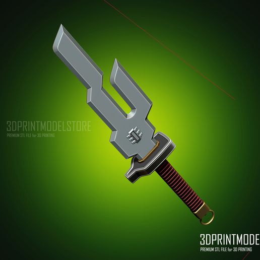 🔫 Jujutsu Kaisen - Arma Herramienta Maldita Toji・Archivo 3D para ・Cults