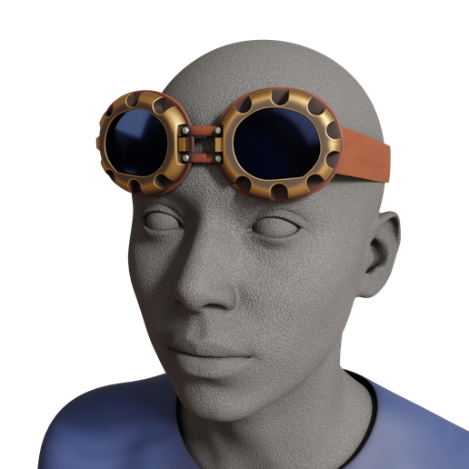 3D file Arcane Vi glass goggles cosplay 🥽 ・3D printable model to ...