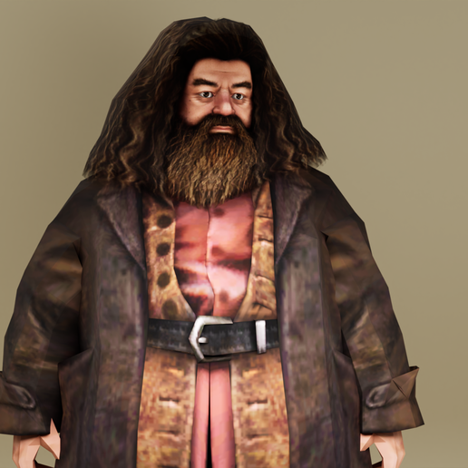 🦸 Hagrid - Harry Potter・Free STL File for 3D printing・Cults