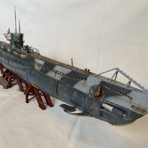 3D printing Submarine Type VII-C Interior・Cults